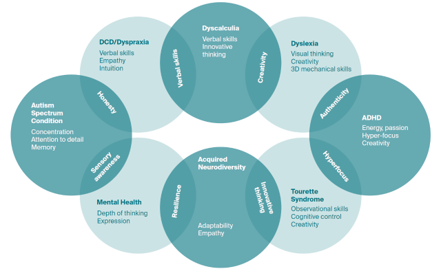 Dimensions of diversity beyond gender: disability and neurodiversity